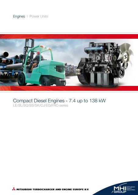 Compact Diesel Engines - Mitsubishi Turbocharger and Engine ...