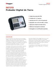 megger mto210 - Unitronics Electric