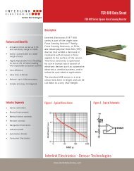 FSR 400 Data Sheet - Electrade