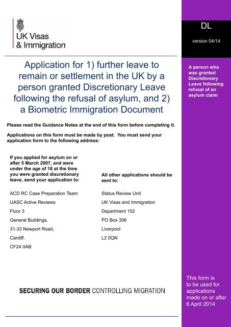 Form Dl Uk Border Agency The Home Office form-dl-uk-border-agency-the-home-office