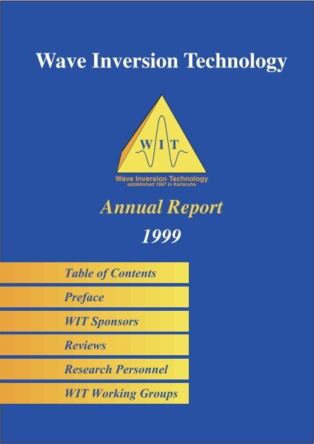 Wave Inversion Technology - WIT