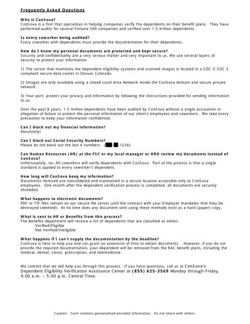 Frequently Asked Question