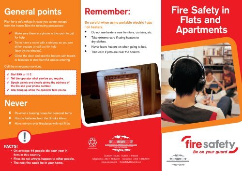 Fire Safety in Flats Apartments