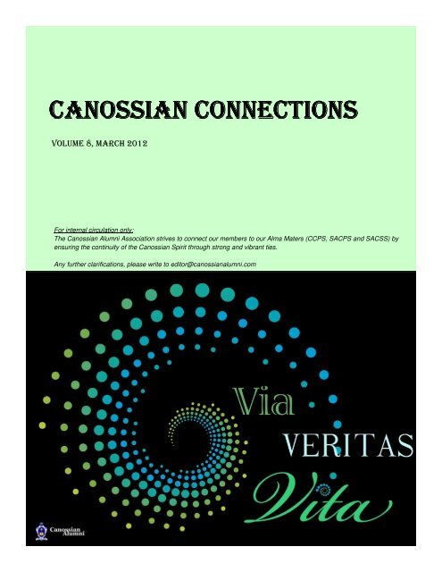 CANOSSIAN CANOSSIAN CONNECTIONS CONNECTIONS