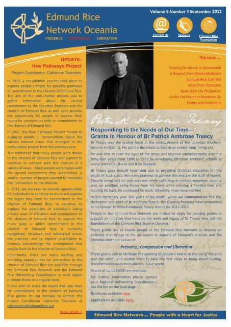 Sept 2012 - Edmund Rice