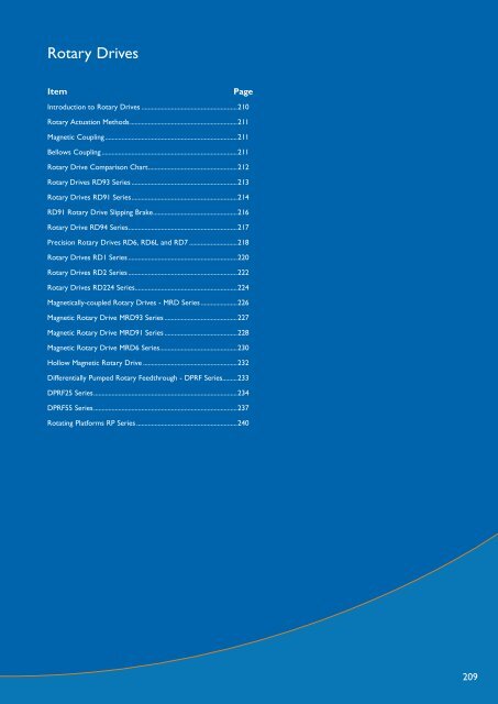 Rotary Drives - VG Scienta