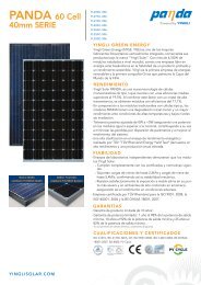 Datasheet - Yingli Solar