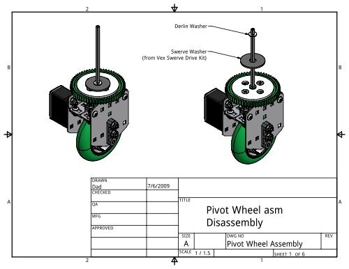 Pivot Wheel Assembly