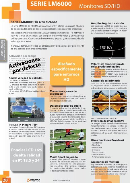 Serie LM6000 - Kroma