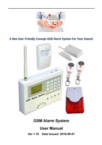 GSM ALARM SYSTEM USER MANUAL - The High Tech Store