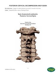 CERVICAL FUSION POST-SURGICAL REHABILITATION PROTOCOL