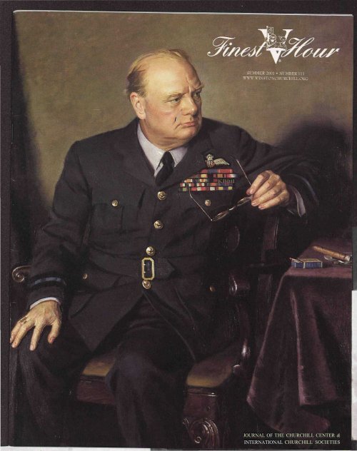 KBIttI JOURNAL OF THE CHURCHILL CENTER ... - Winston Churchill