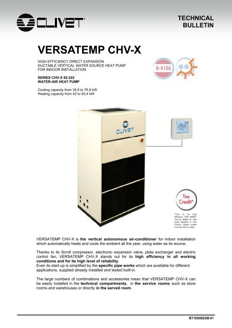 VERSATEMP CHV-X - Delta-Temp