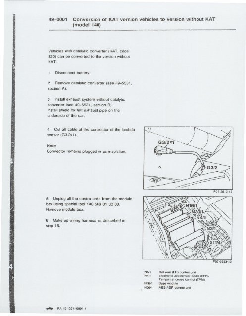 model 140 - W124 Performance