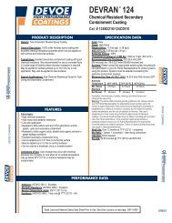 DEVRAN 220 Heavy Duty Epoxy Coating