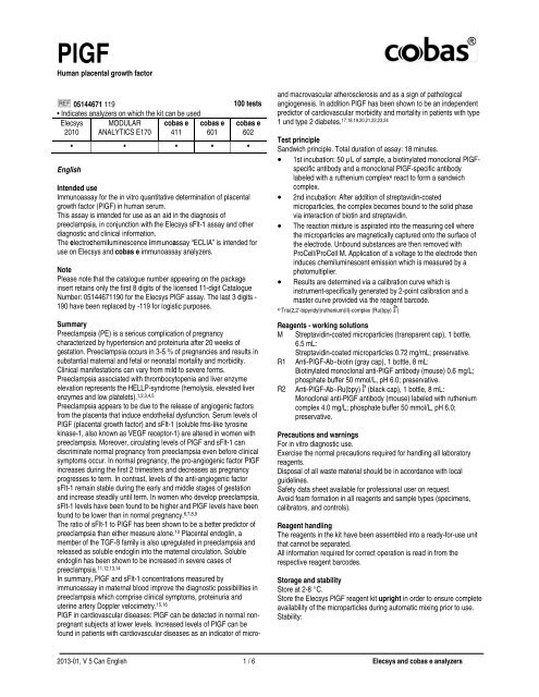 PlGF - RocheCanada.com English