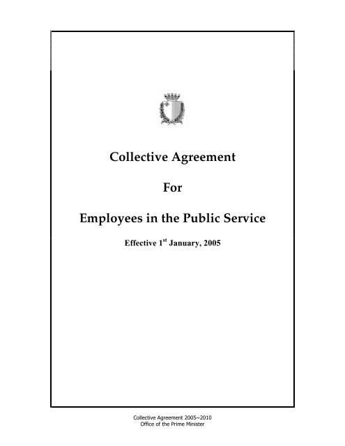 Collective Agreement 2005~2010 _Final Version