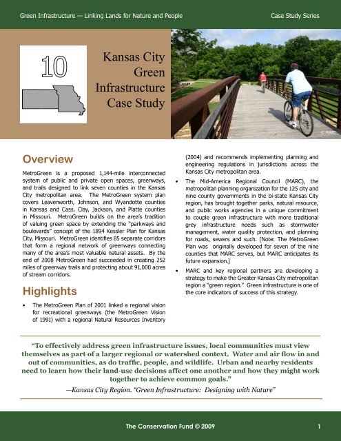 Kansas City Green Infrastructure Case Study - Terrain