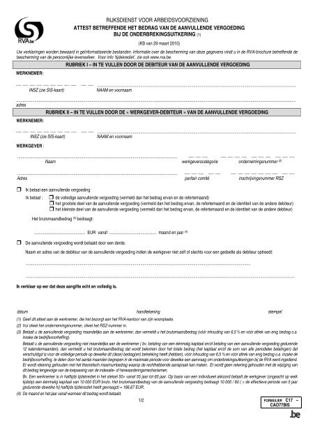 C17-CAO77bis - Rijksdienst voor Arbeidsvoorziening