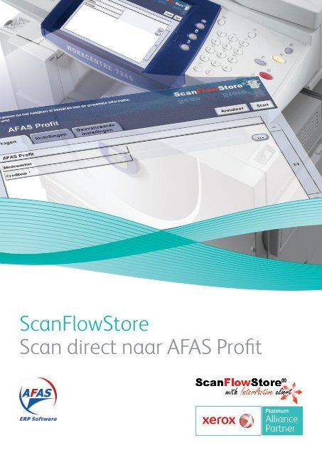 ScanFlowStore Scan direct naar AFAS Profit