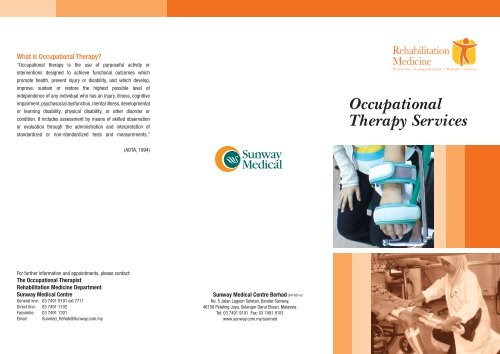 Occupational Therapy Leaflet.pdf - Sunway Group