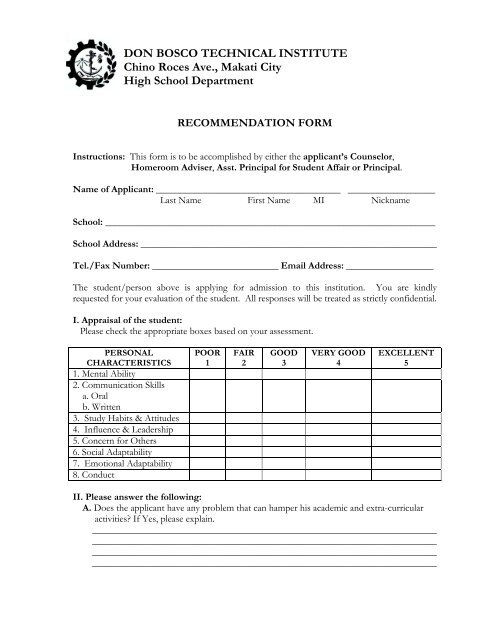 Don Bosco Technical Institute Makati Logo Lead Workplace Communication