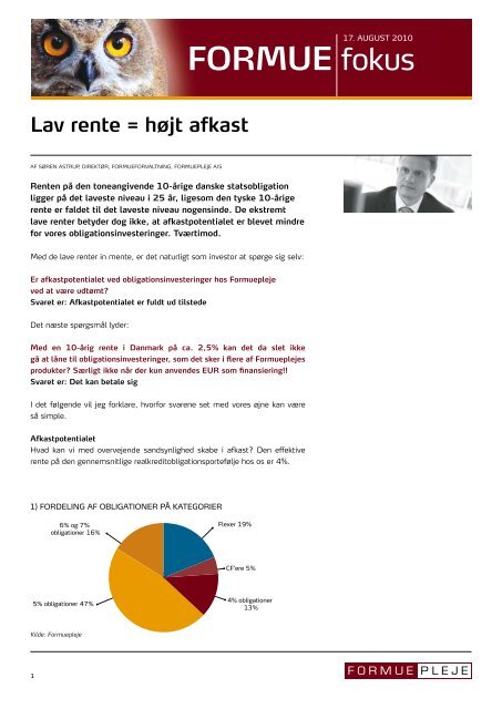 FoRMUE fokus - Formuepleje