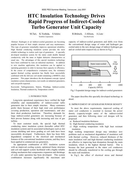 HTC Insulation Technology Drives Rapid Progress of ... - Von Roll
