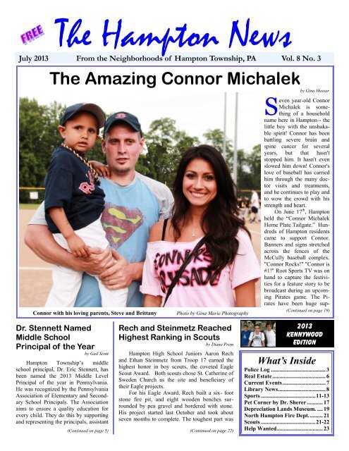 The Amazing Connor Michalek - The Hampton News