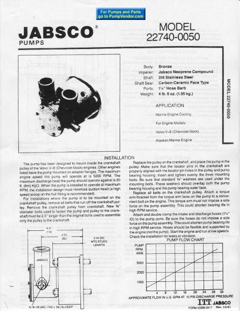 JABSCO' - Depco Pump Company