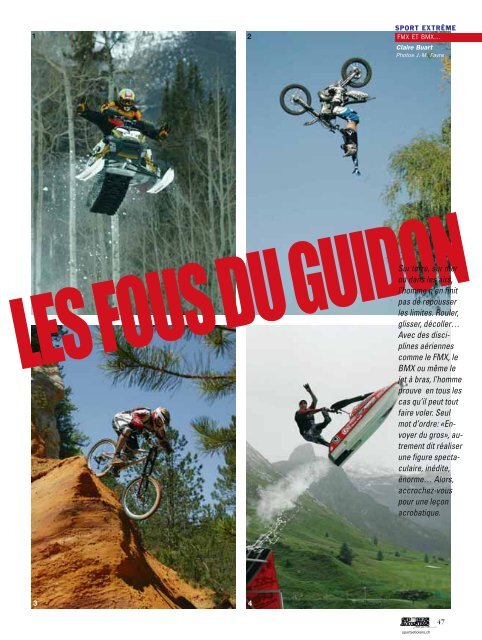 Les fous du guidon - Magazine Sports et Loisirs
