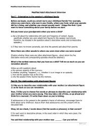 ADULT ATTACHMENT QUESTIONNAIRE