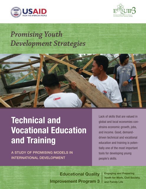 Technical and Vocational Education and Training: A ... - EQUIP123.net