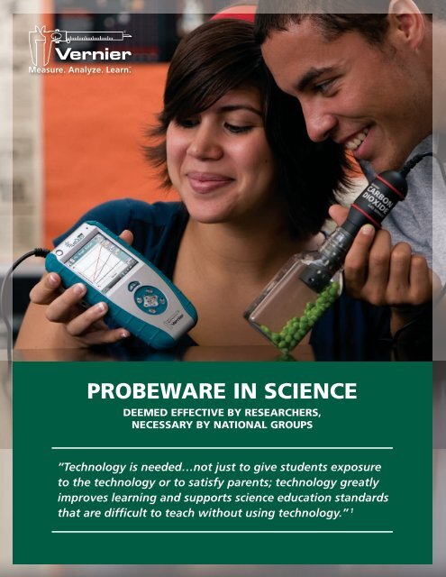 PROBEWARE IN SCIENCE - Digital Learning Environments