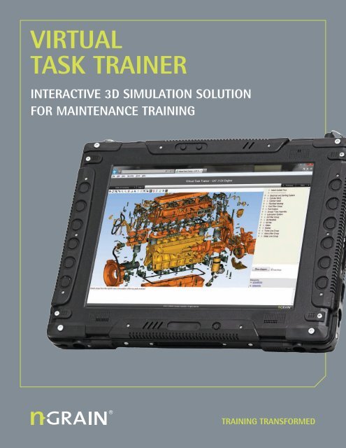 Brochure: Virtual Task Trainer - NGRAIN