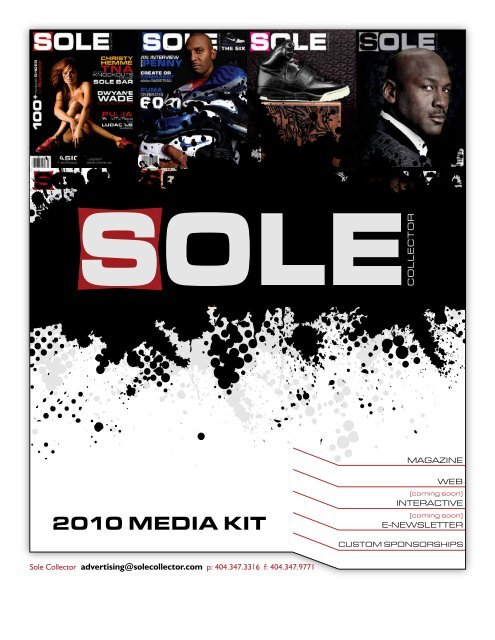 2010 MEDIA KIT - Sole Collector