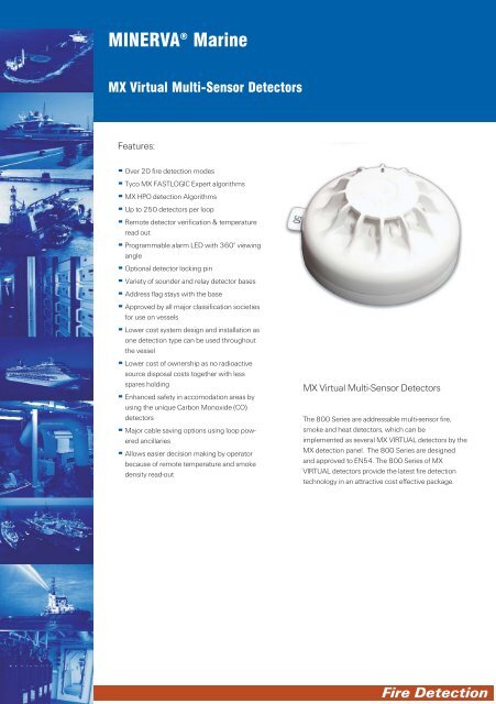 MX Virtual Multi-Sensor Detectors