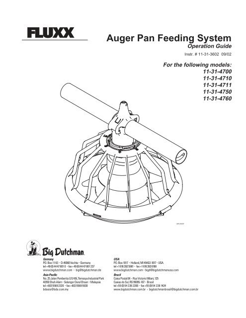 Auger Pan Feeding System