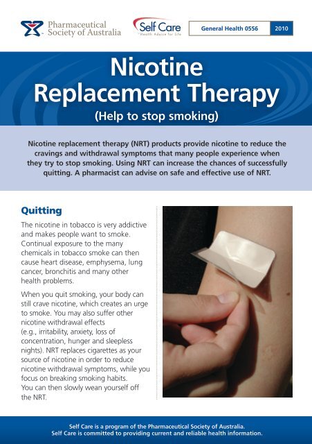 Nicotine Replacement Therapy (Help to stop smoking) - V Pharmacy