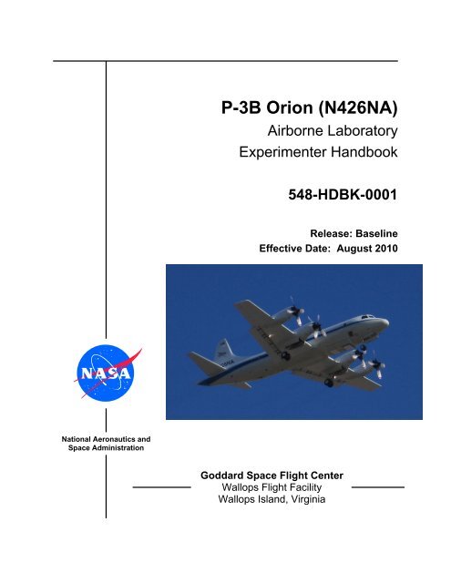 P-3B Orion (N426NA) - NASA Airborne Science Program
