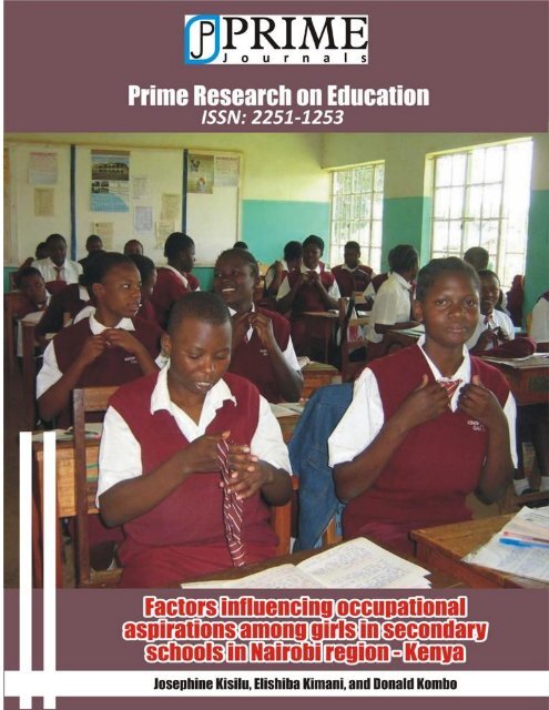 See Full Article [pdf] - Prime Journals