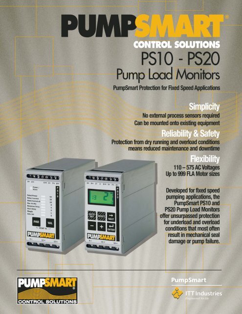 PS10 / PS20 Product Bulletin