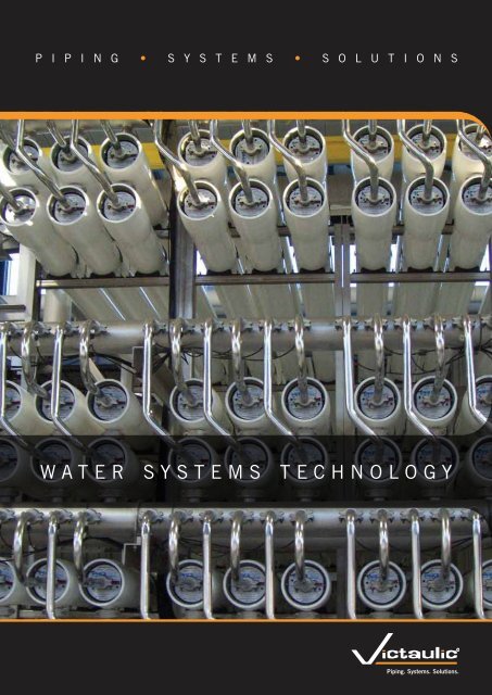 WATER SYSTEMS TECHNOLOGY - Victaulic