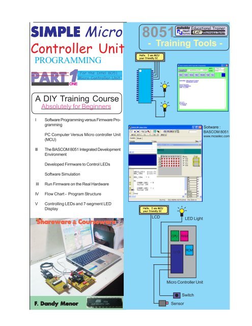 Simple MCU Programming Part 1 - 1diyCENTRE