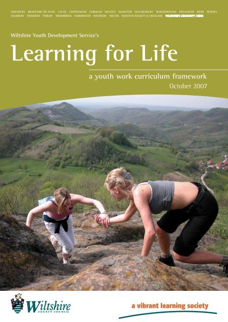 Learning for Life - a youth work curriculum ... - Wiltshire Council