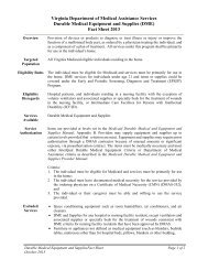 MCO Comparison Chart - Department of Medical Assistance Services