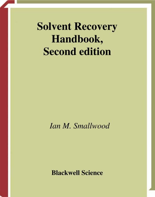 Solvent Recovery Han..