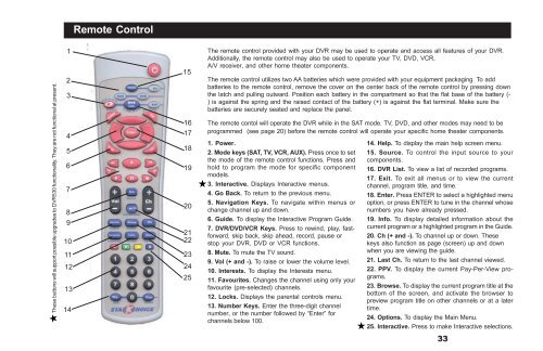DVR manual 4_Final.pmd - Shaw Direct