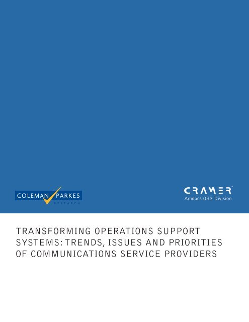 Om Solution Overview Amdocs