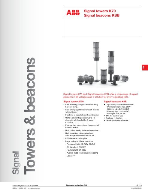 Pilot Devices - ABB Control